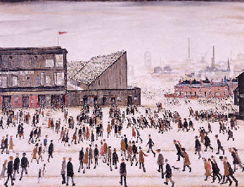 Record-breaking exhibition celebrates L.S Lowry's legacy at Hale art ...