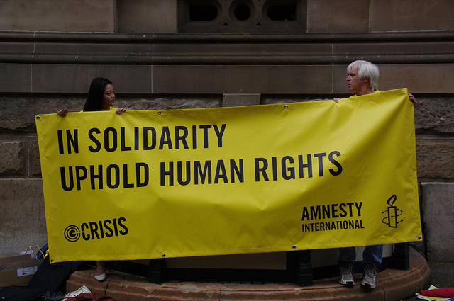 Amnesty International Manchester celebrate Human Rights Act's 15th ...