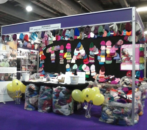 Manchester's Barnabus take hats off to thousands of knitters who ... Manchester's Barnabus take hats off to thousands of knitters who ...