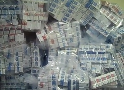 Up in smoke: Rochdale pair see £3.2m bootleg cigarette haul BURNED for ...