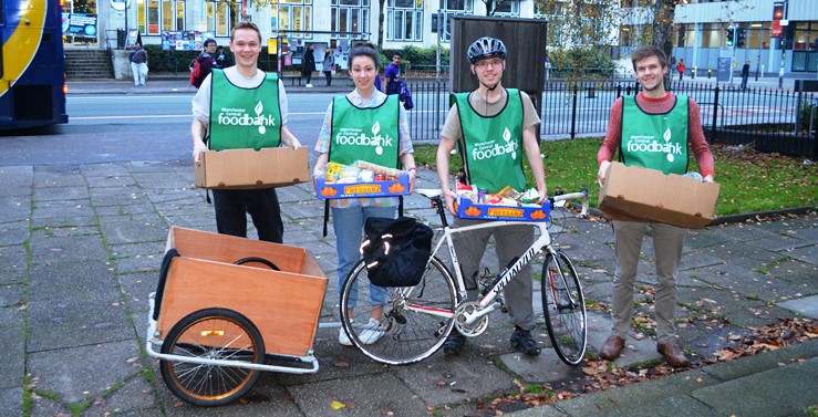 Manchester food bank feeds 'twice as many' as expected ahead of ...