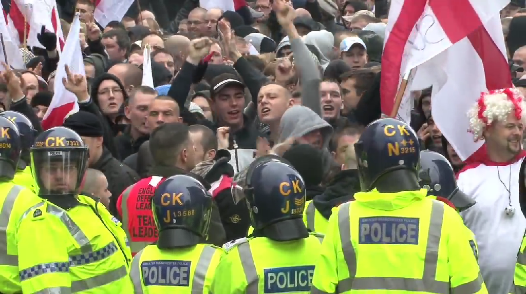 'Five years fighting injustice': Anti-EDL rally back in Bolton to ...