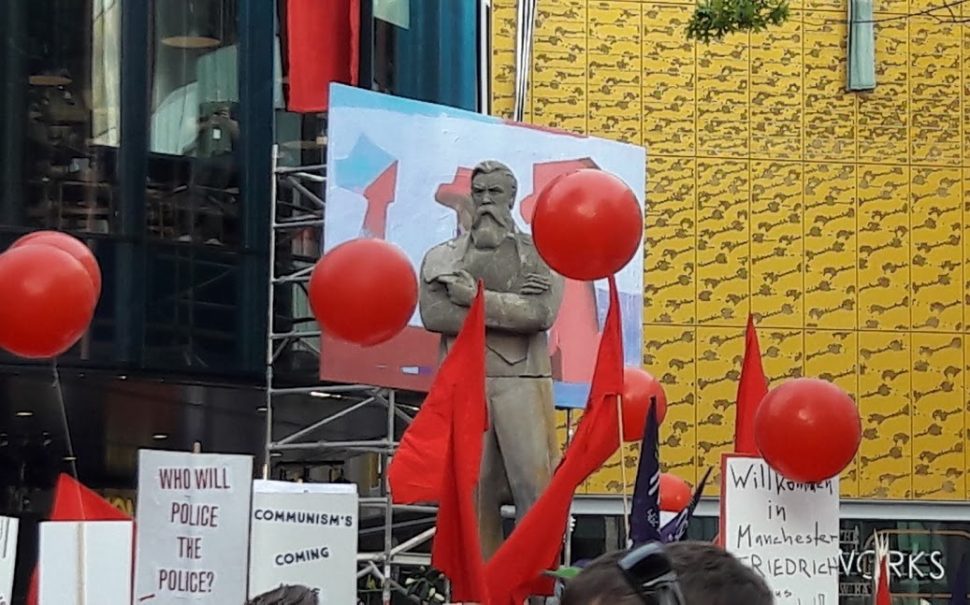 WATCH: Engels statue in Manchester is symbolic of city's own ...