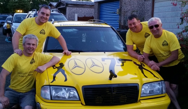 Live and let drive: Bury rally team raise cancer cash with Europe trek ...