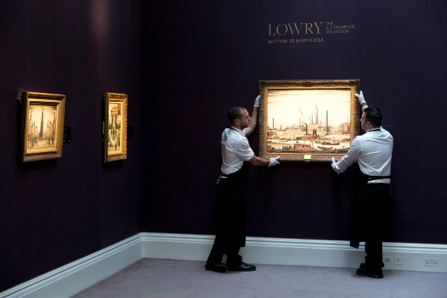 Cash in the canvas: Iconic LS Lowry collection rakes in more than £ ...