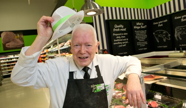 A cut above the rest: UK's oldest butcher, 80, celebrates career ...