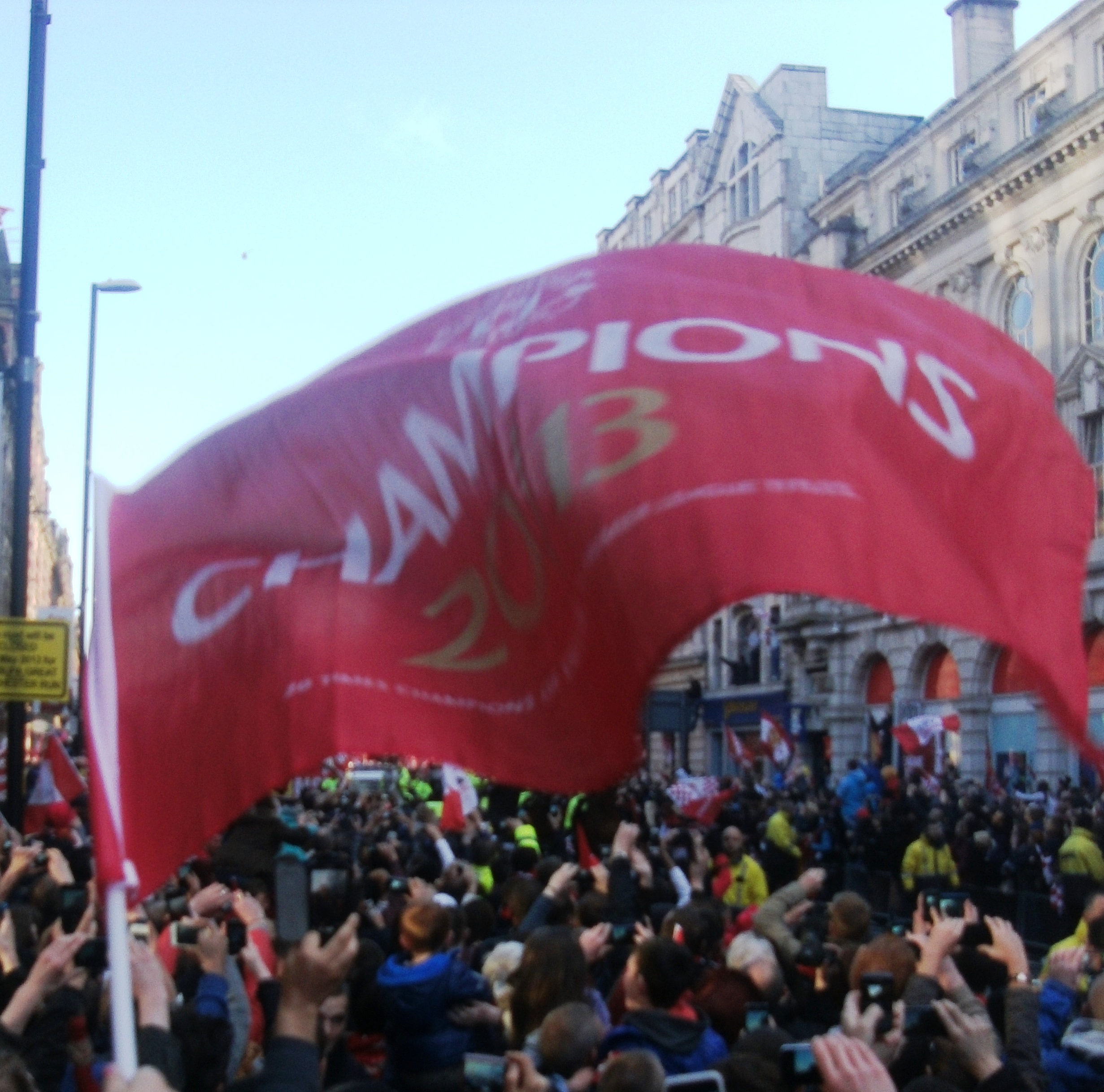 In pictures: Manchester United victory parade attracts more than ...