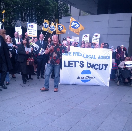 'Stop the attacks': Impact of cuts on legal aid and public sector jobs ...