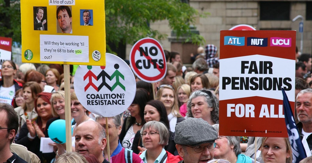 Strike in a Twitter generation: Public sector workers stage walk out ...