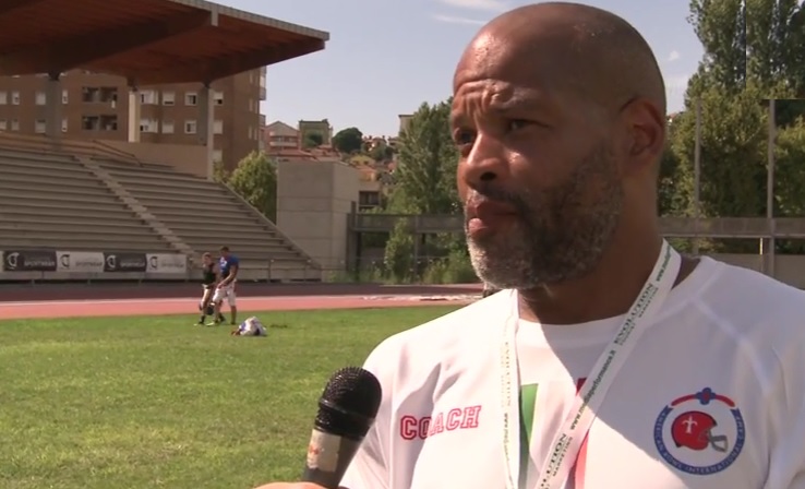 NFL legend Gayle touches down in Manchester to drive home benefits of ...