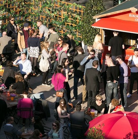 Rekorderlig Summer Cider Garden brings taste of Sweden to Manchester's ...
