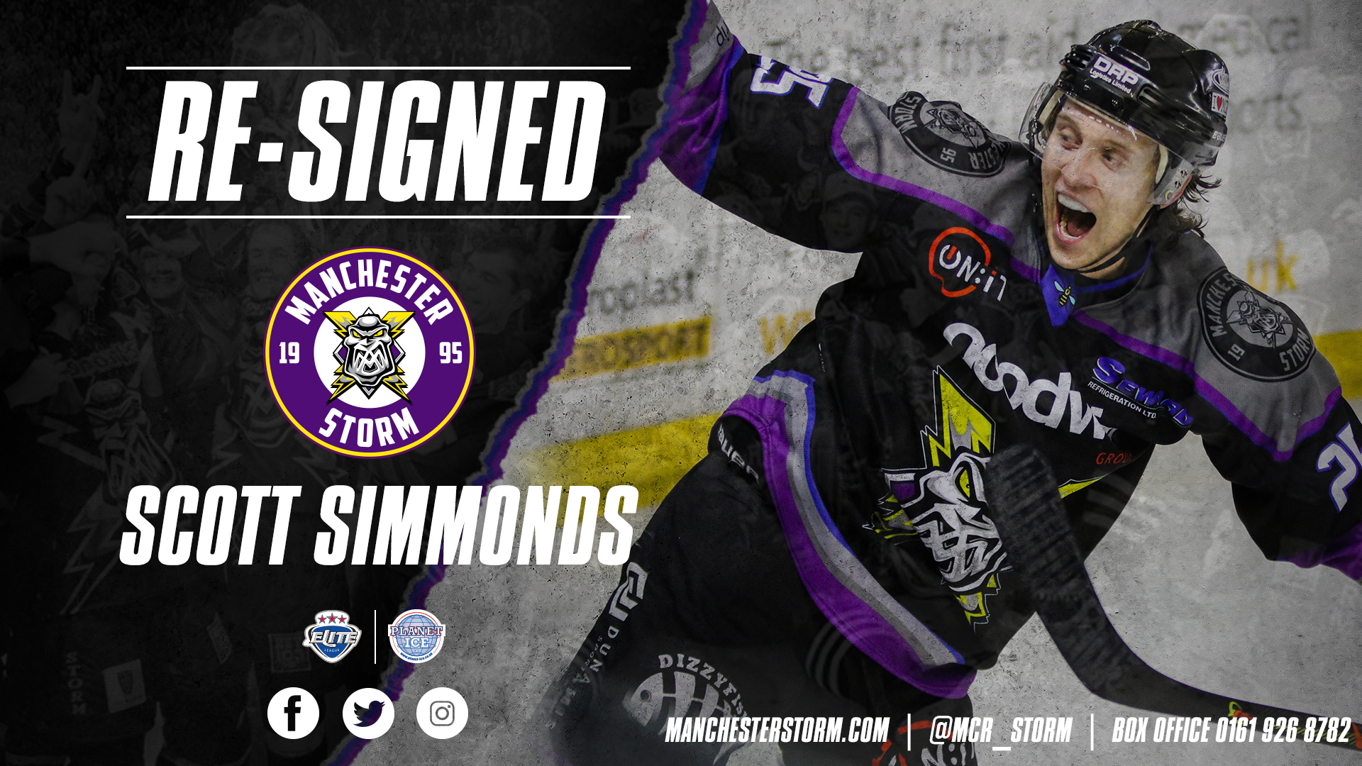Storm sign Simmonds for second season - Mancunian Matters