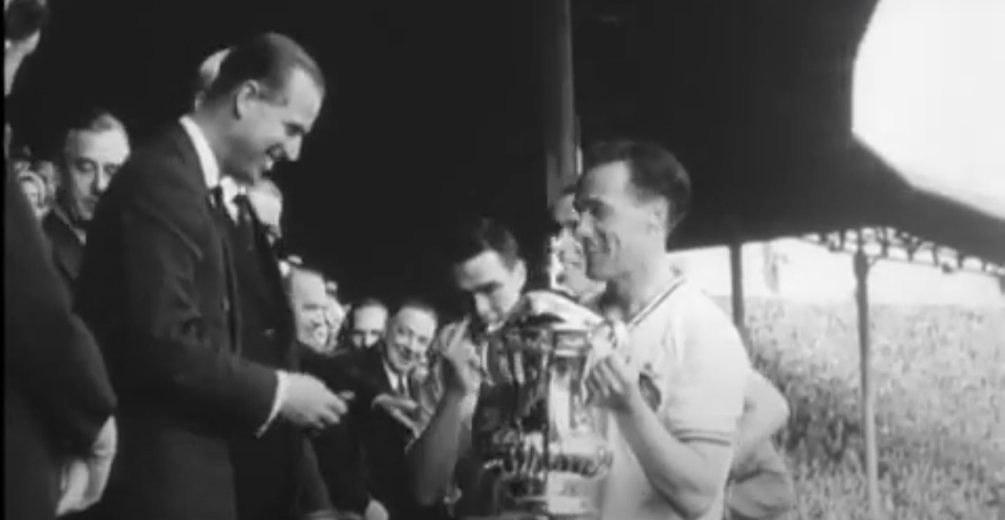 The poignant final: When Prince Philip awarded the trophy in Manchester ...