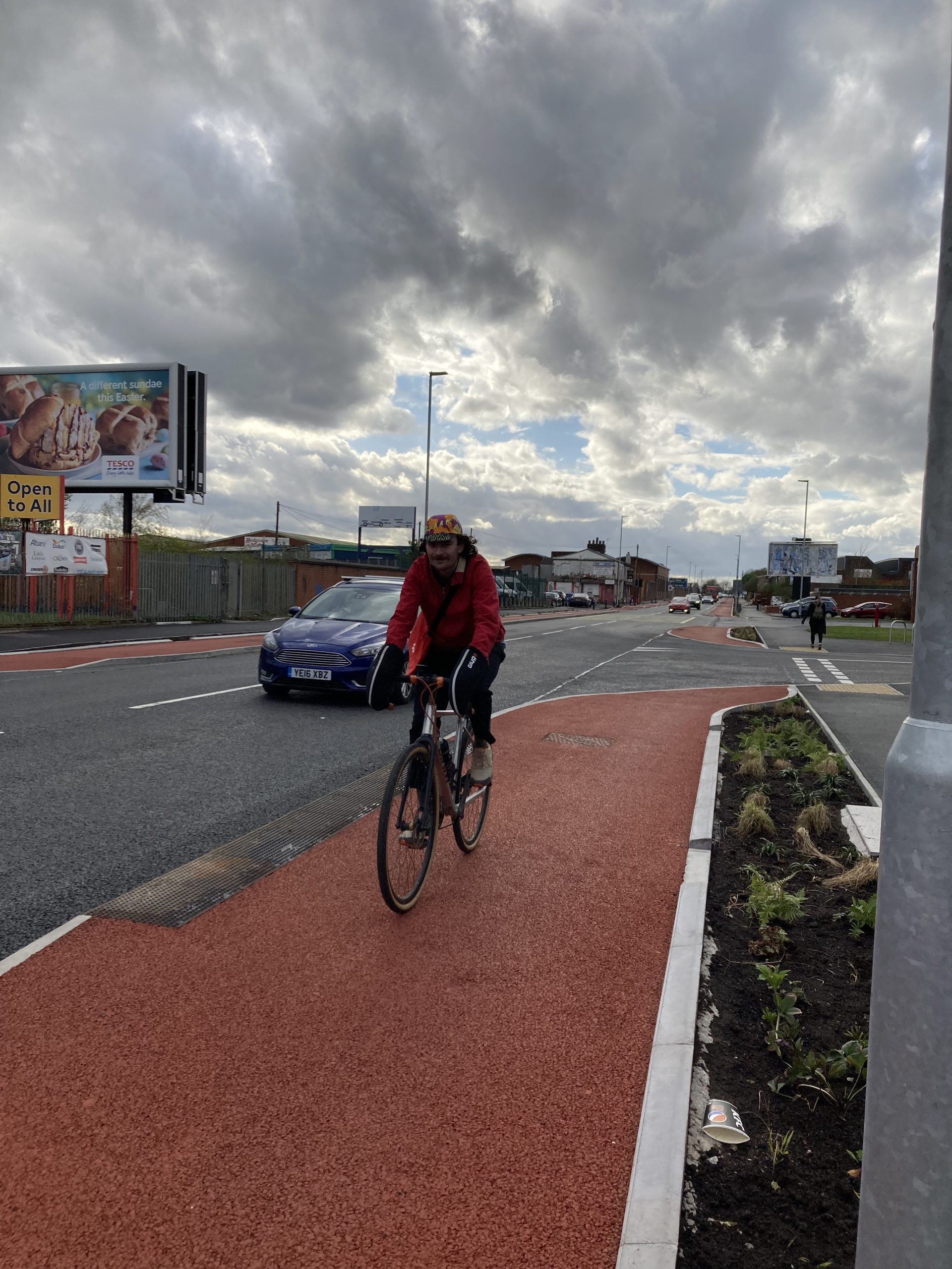 New Active Travel route open in Salford for pedestrians and cyclists in ...