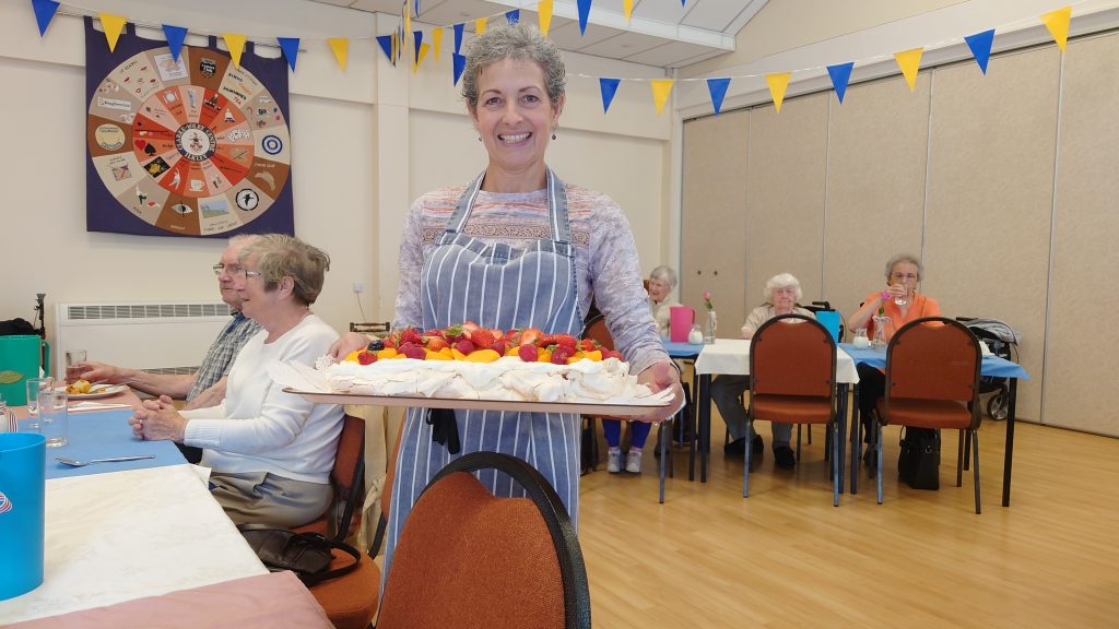 This lunch club is the highlight of the week for many elderly people ...