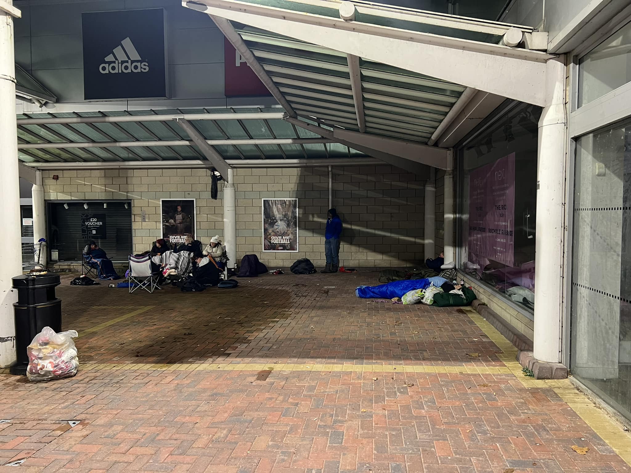 Bury Homeless Project stages sleepout to combat rough sleeping ...