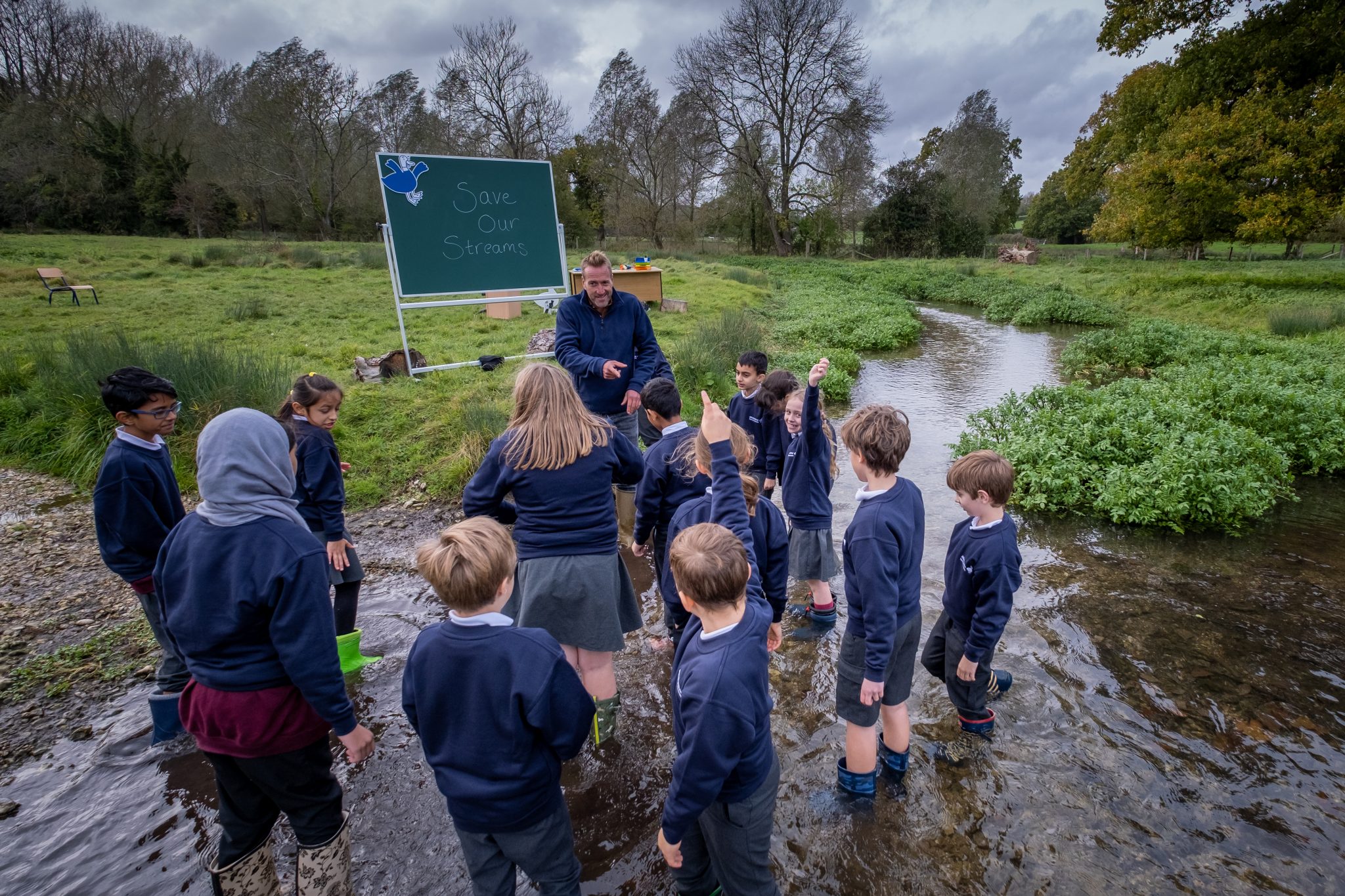 Ben Fogle and Affinity Water launch Save Our Streams campaign