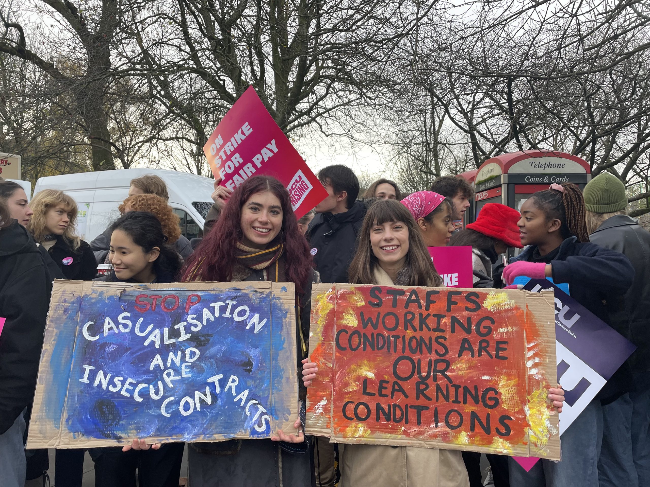 Strikes at Manchester universities: a nation of teachers take action ...