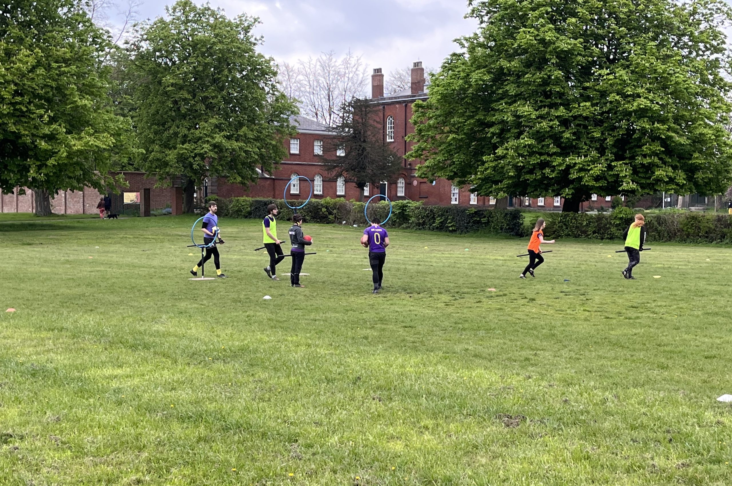 University of Manchester train for European Quidditch tournament
