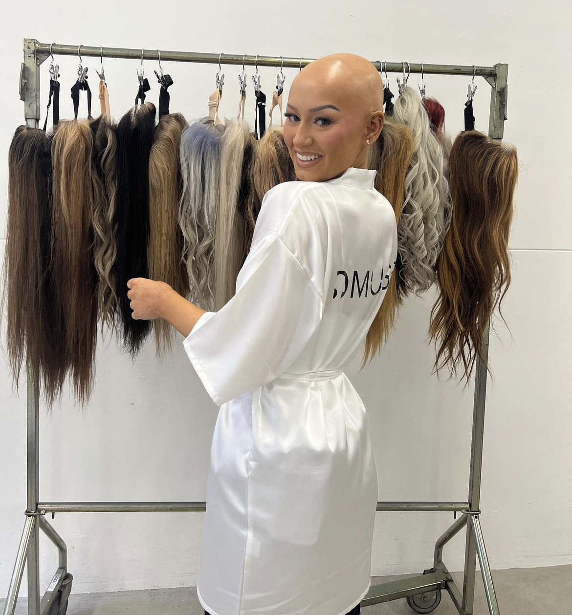 Influencer launches wig line to help others after inspiring alopecia ...