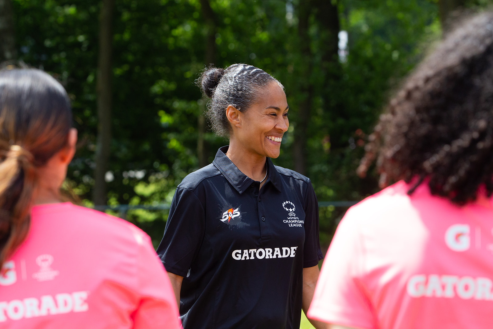 Rachel Yankey inspires next generation with empowering speech