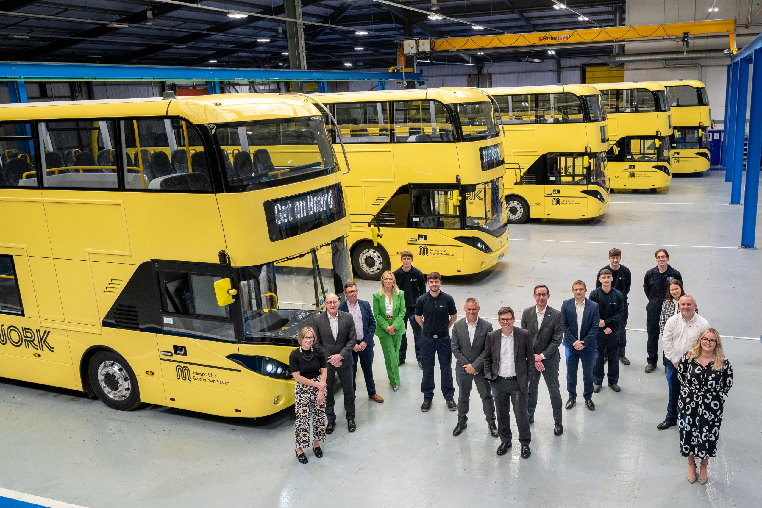 Greater Manchester Gets First Bee Network Buses From Manufacturer Greater Manchester Gets First Bee Network Buses From Manufacturer