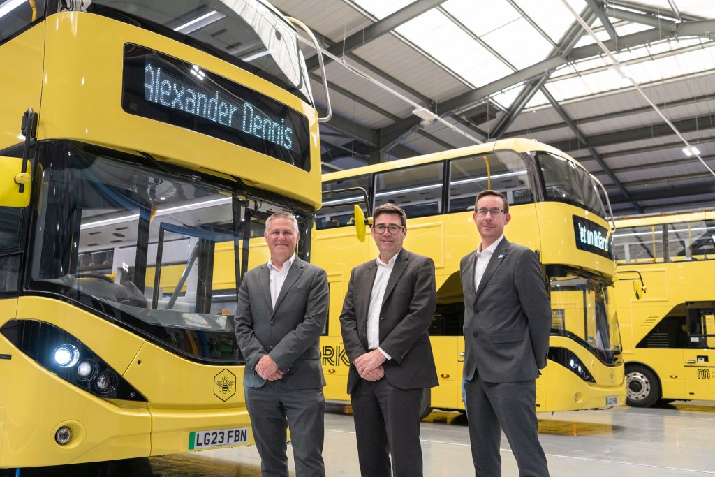 Greater Manchester Gets First Bee Network Buses From Manufacturer
