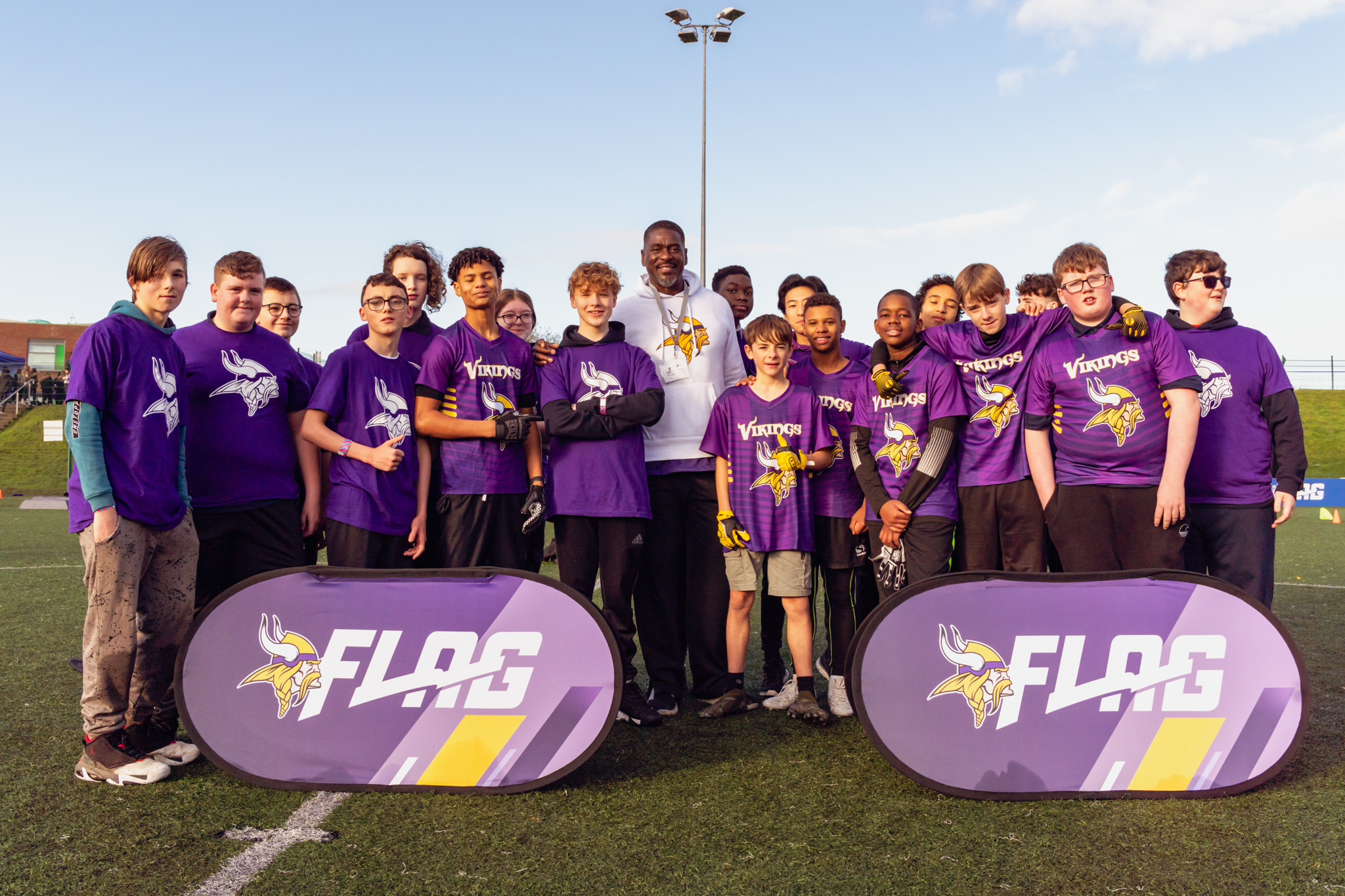 NFL outfit Minnesota Vikings deliver coaching session at Great ...