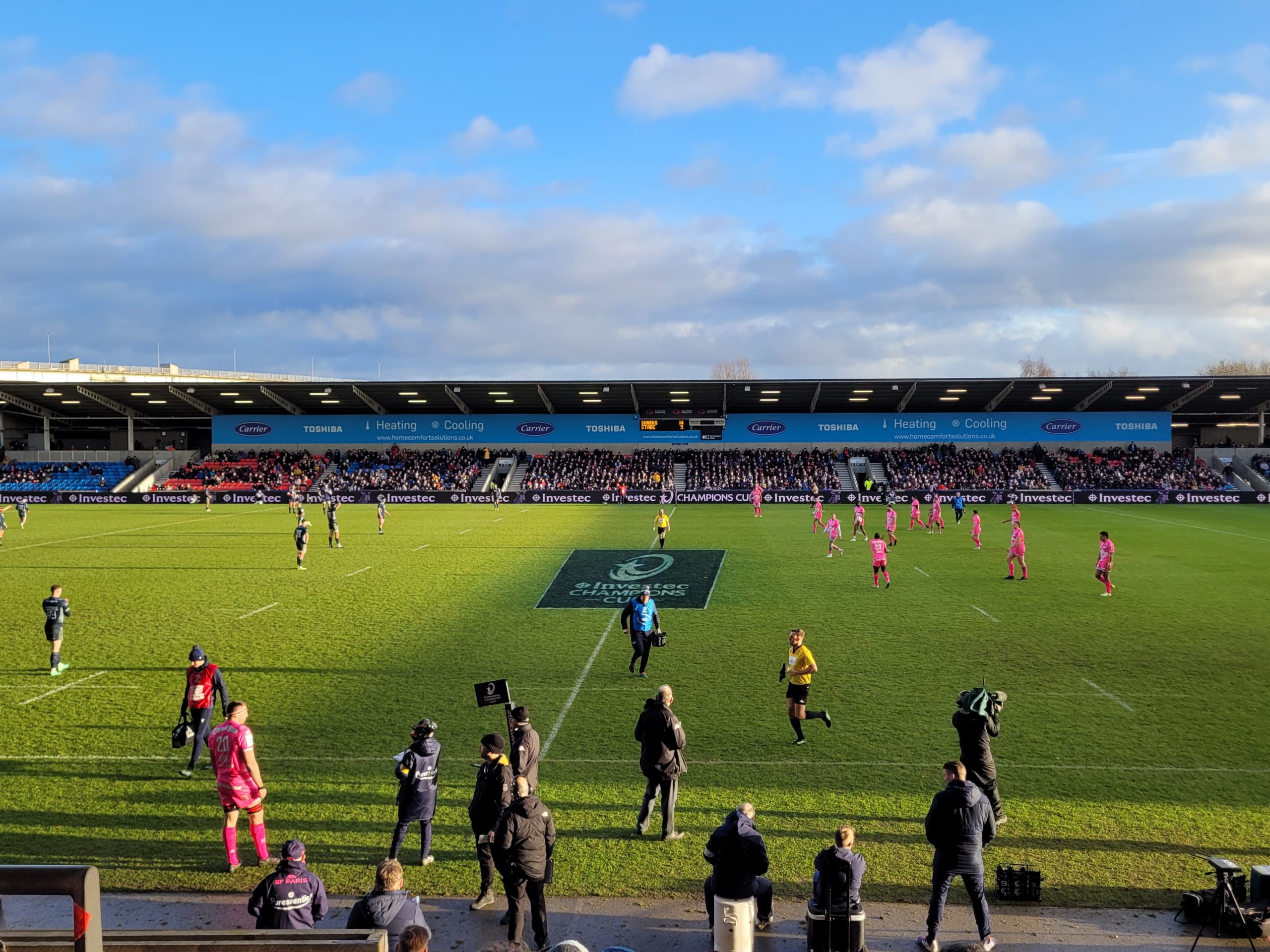 Sale Sharks dominate as they defeat Stade Francais 28-5 in the ...