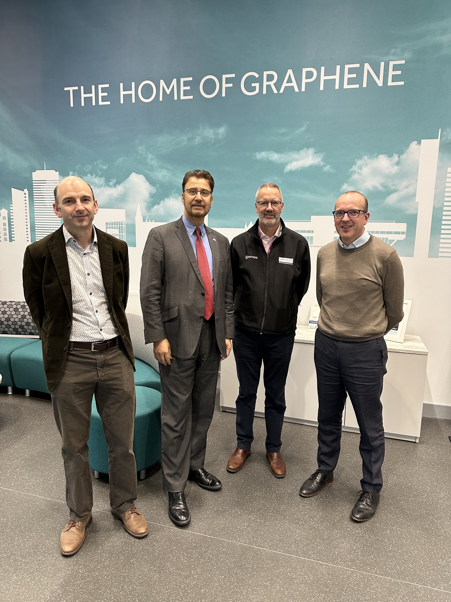MP visits world leading graphene engineering centre at University of ...