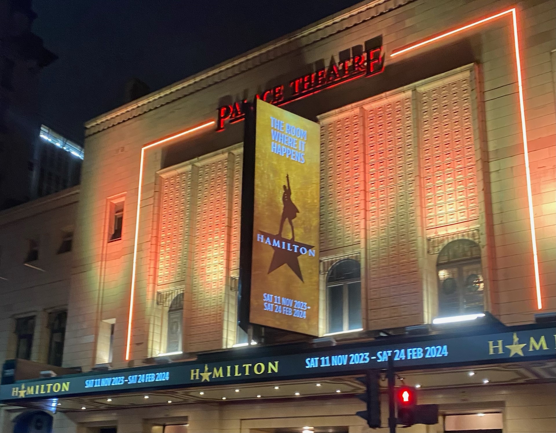 How accessible is Hamilton at the Palace Theatre for the visually ...