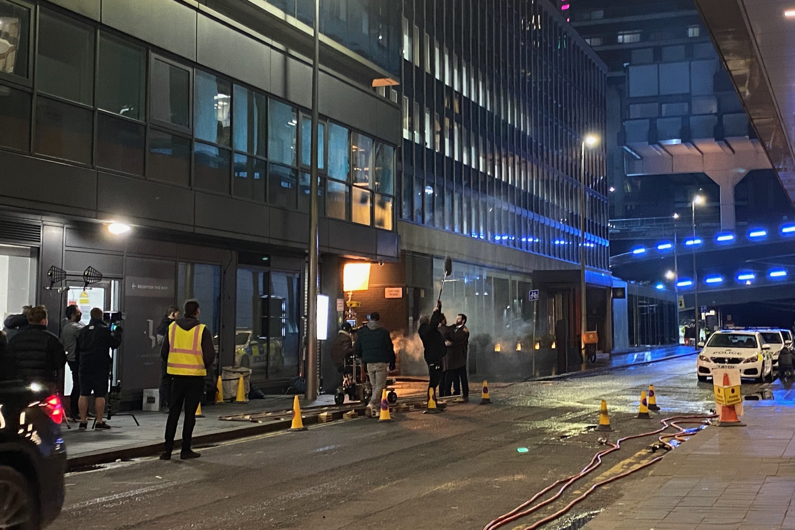 Lights, camera, action: Manchester city centre streets shut off as ...
