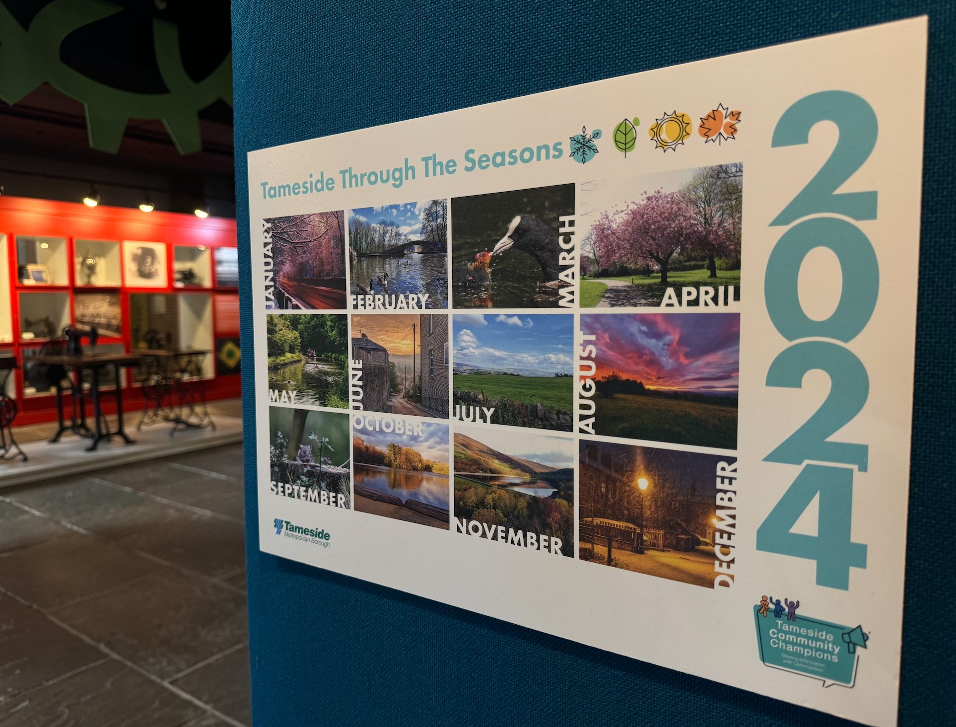 Watch: New Tameside calendar exhibition unveiled - Mancunian Matters