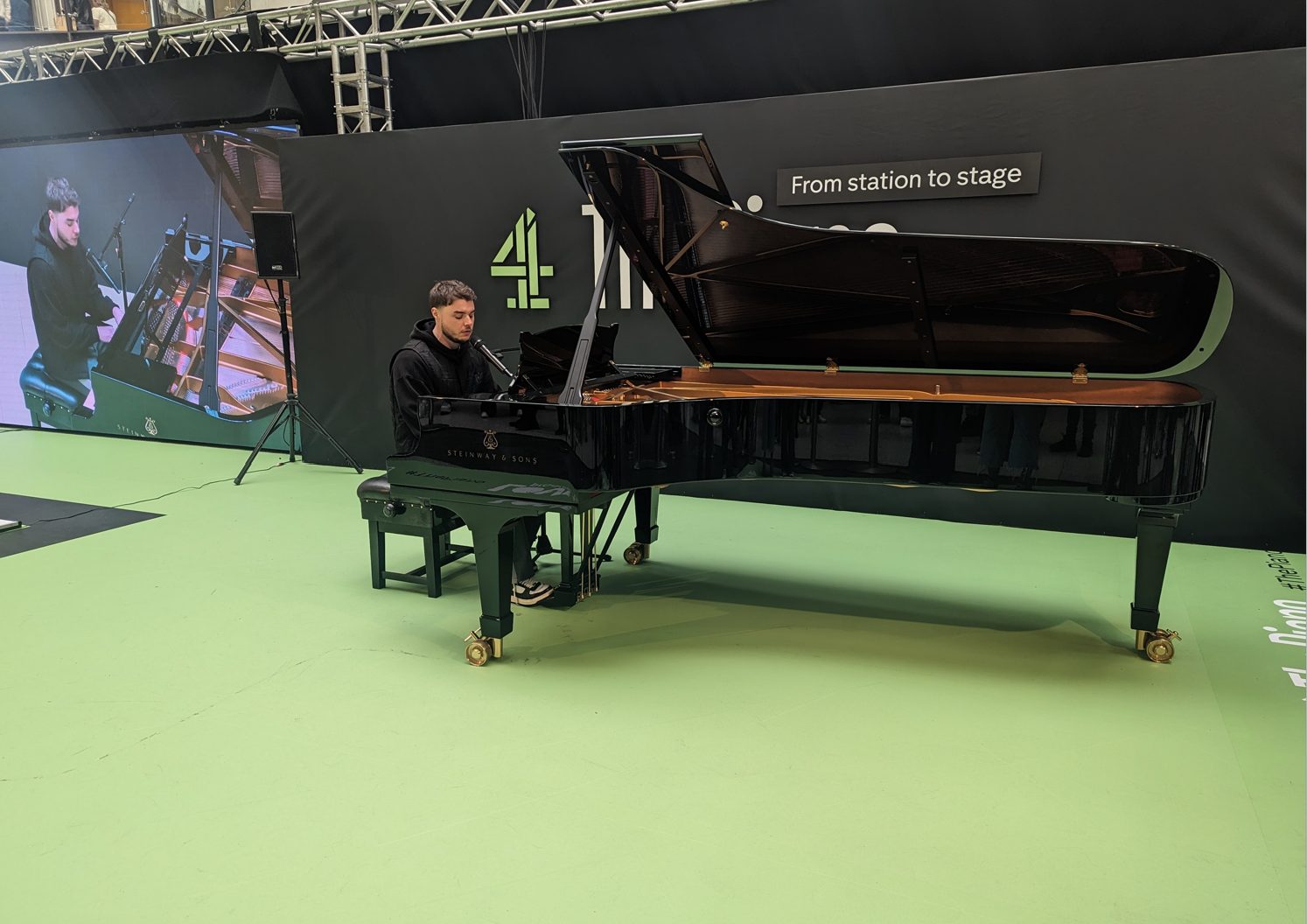 The Piano finalist shared how talent show appearance was ‘written in ...