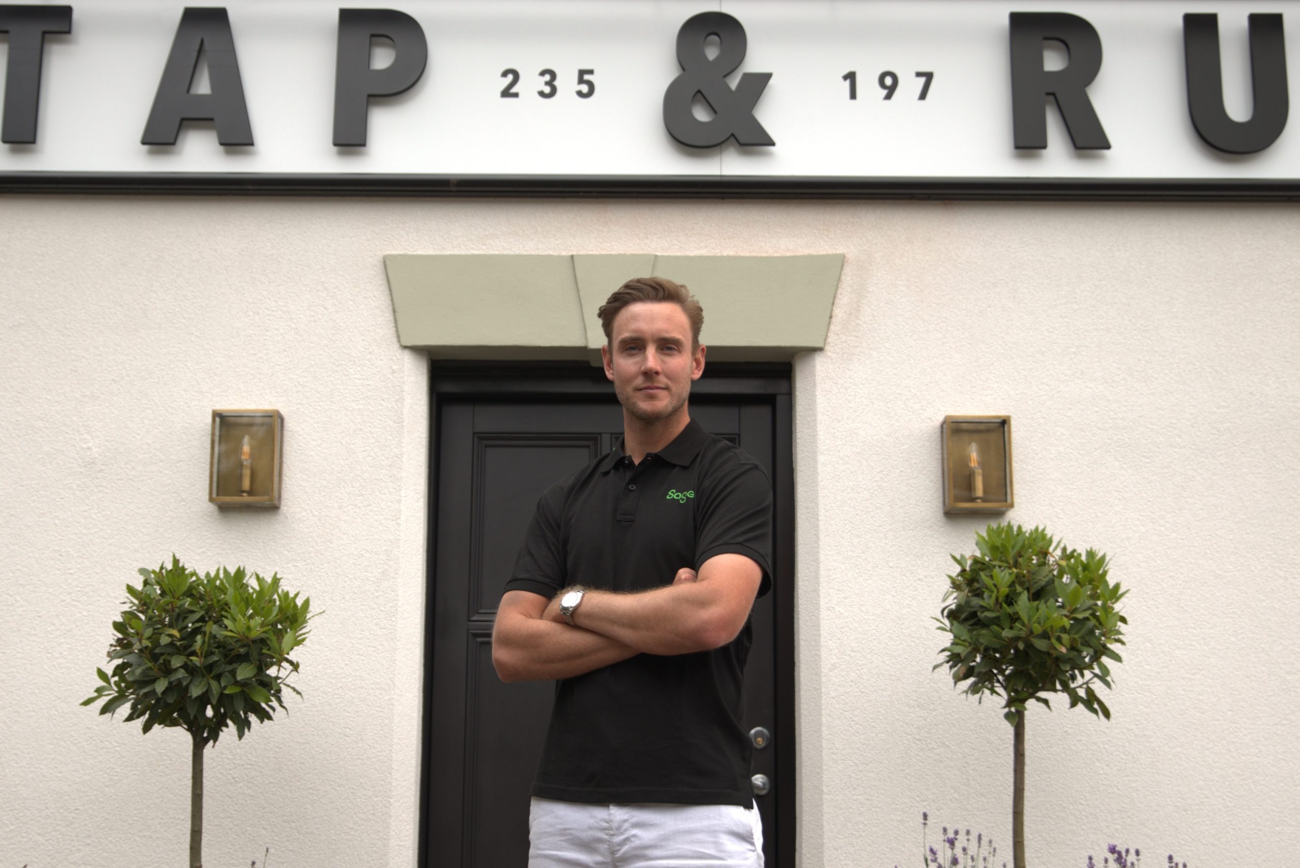 Stuart Broad set to boost small businesses through Sage partnership
