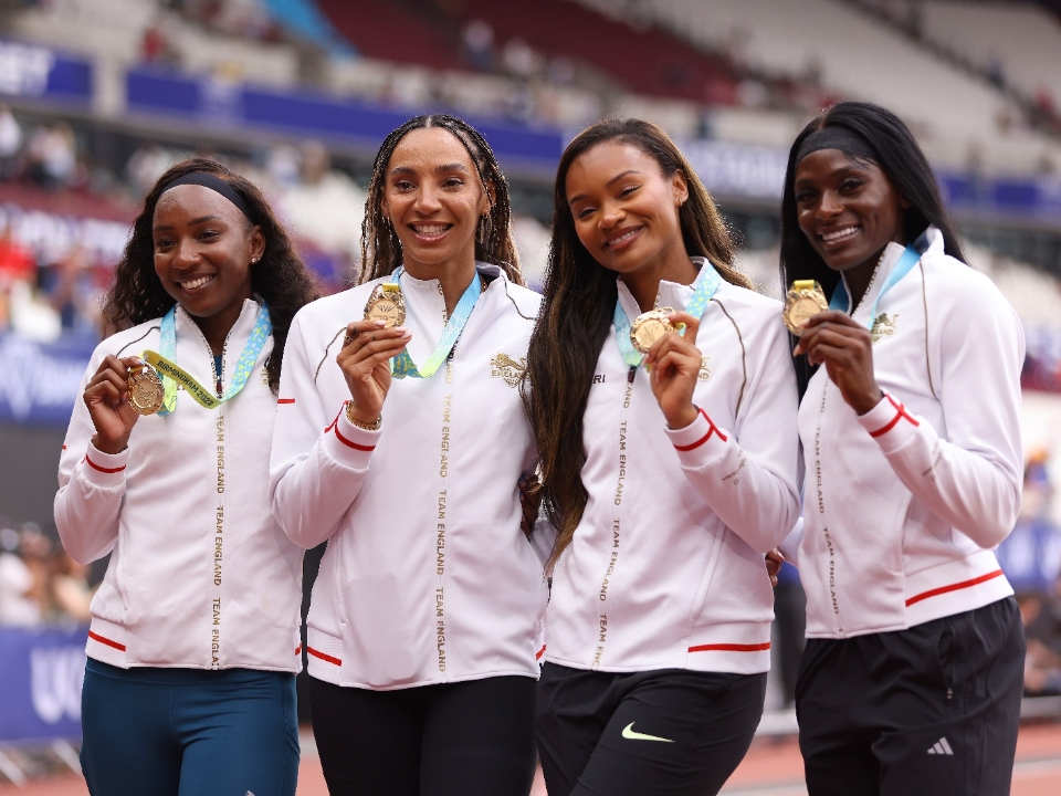 Team England relay quintet recieve upgraded 2022 Commonwealth Games ...