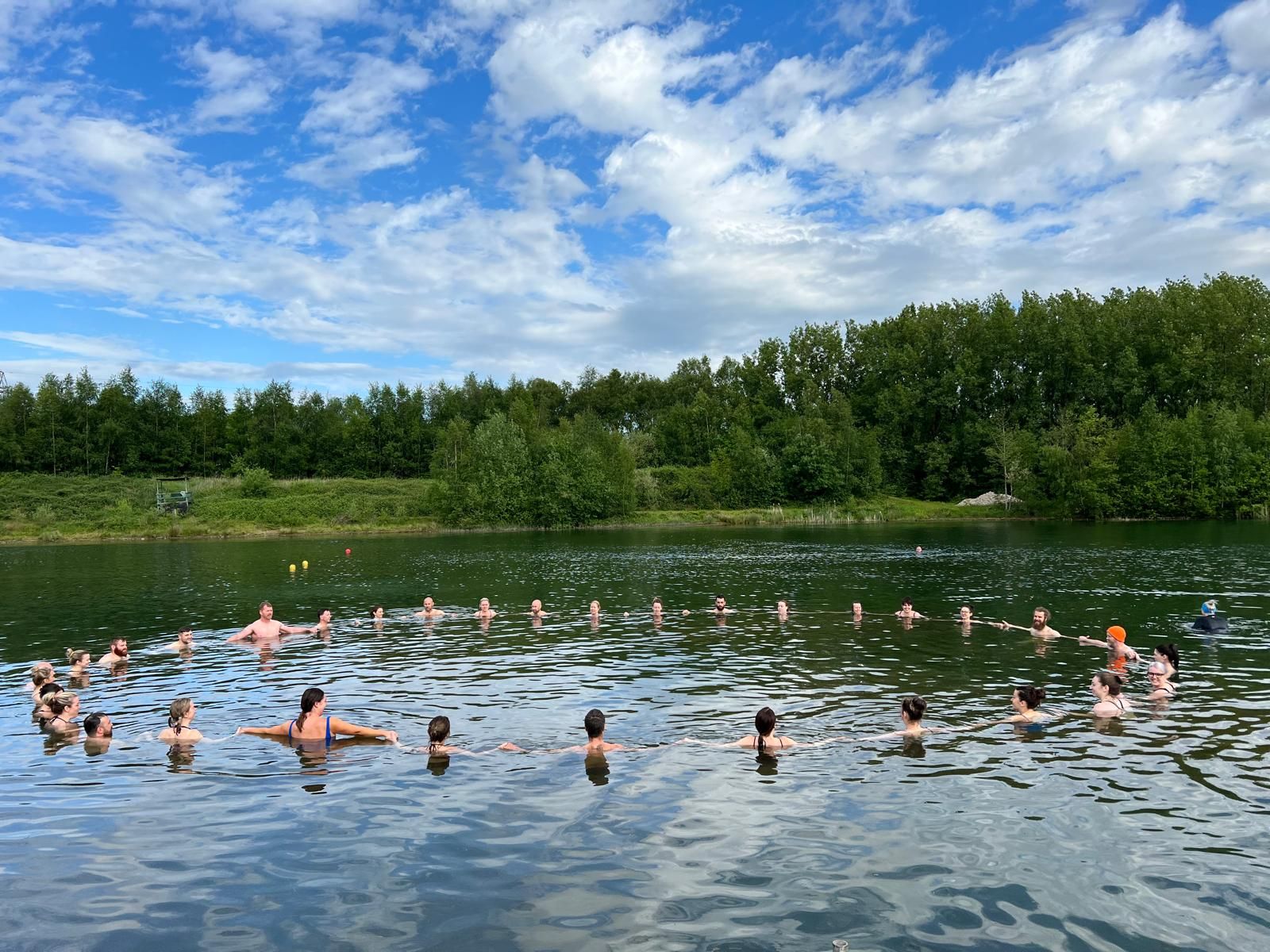 “Life changing” cold water community dips prove popular in Wigan ...