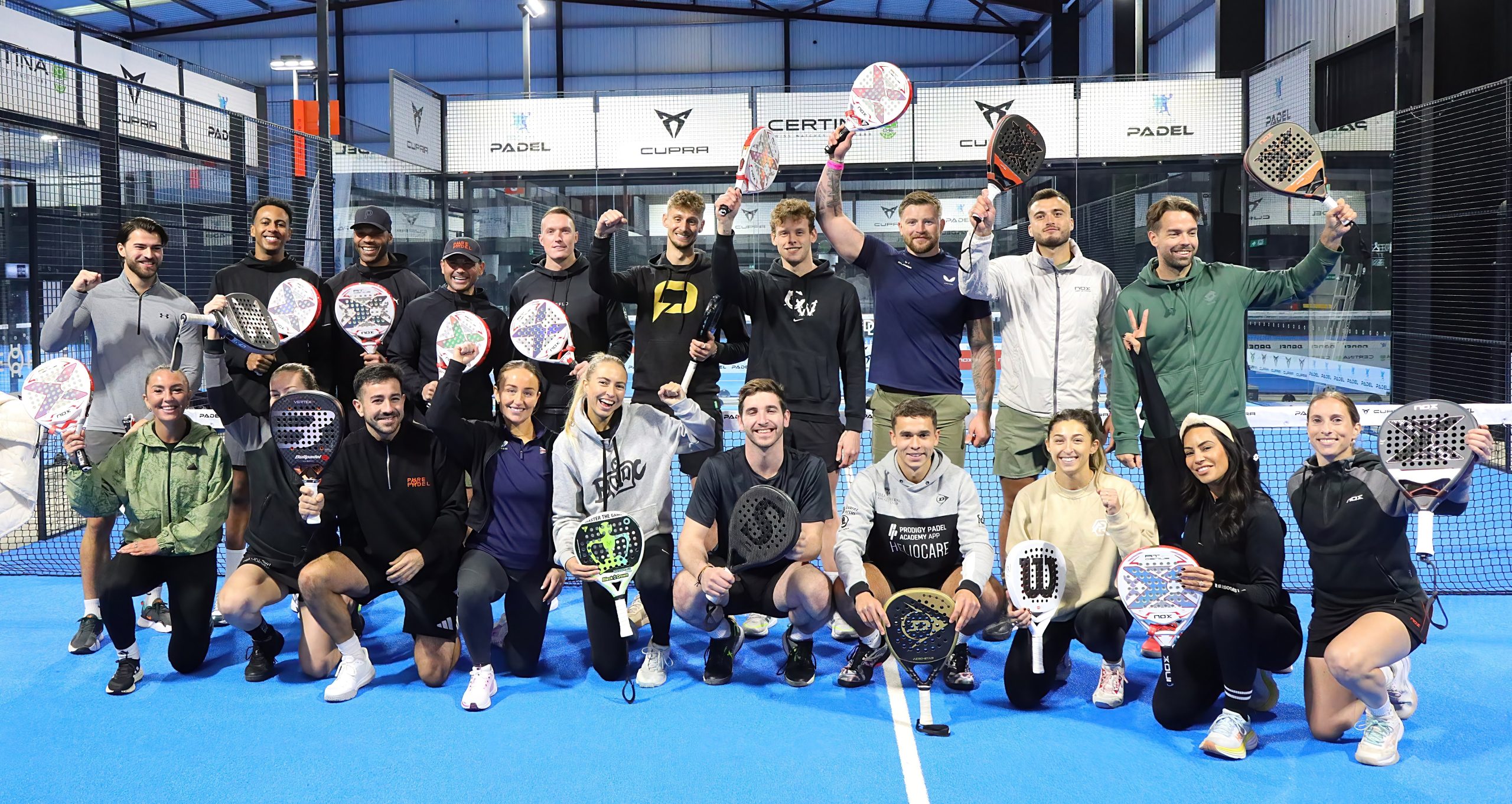Manchester celebrity padel tournament sees pros and stars align ...