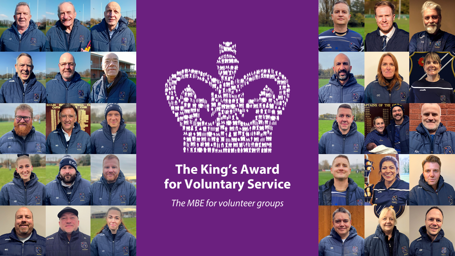 Eccles Rugby Club receive The King’s Award for Voluntary Service ...