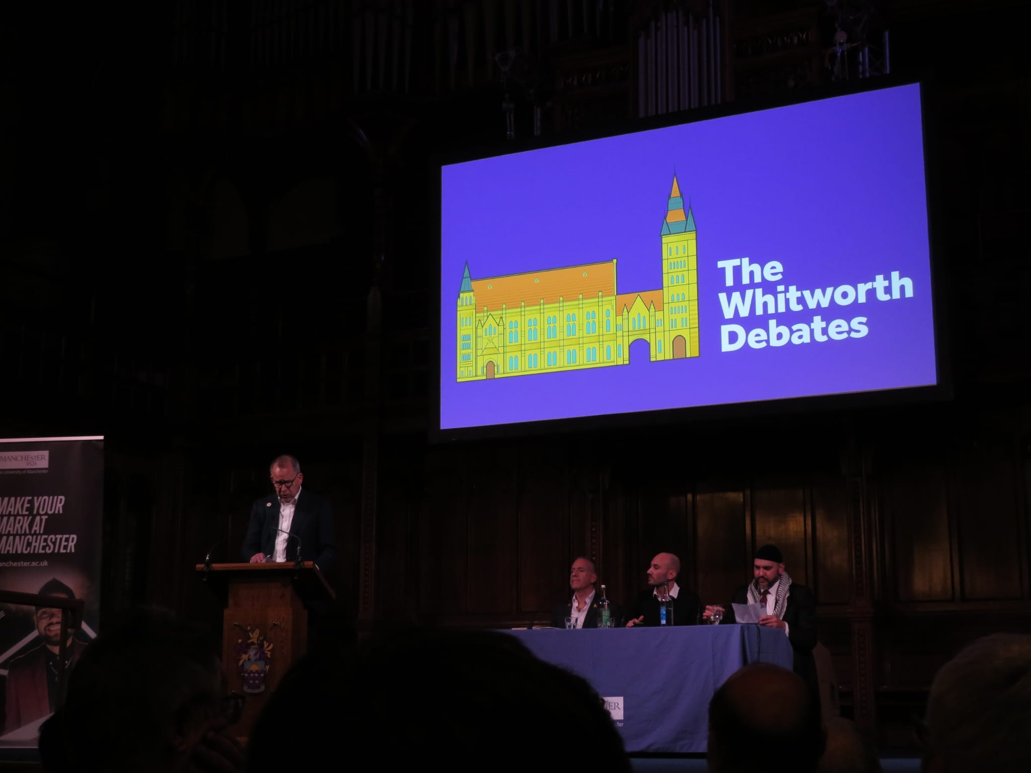 Chaos at University of Manchester debate after pro-Palestine group ...