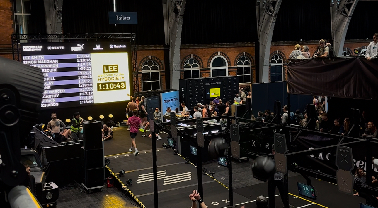 WATCH: Hyrox athletes raise money for Macmillan Cancer Support in ...