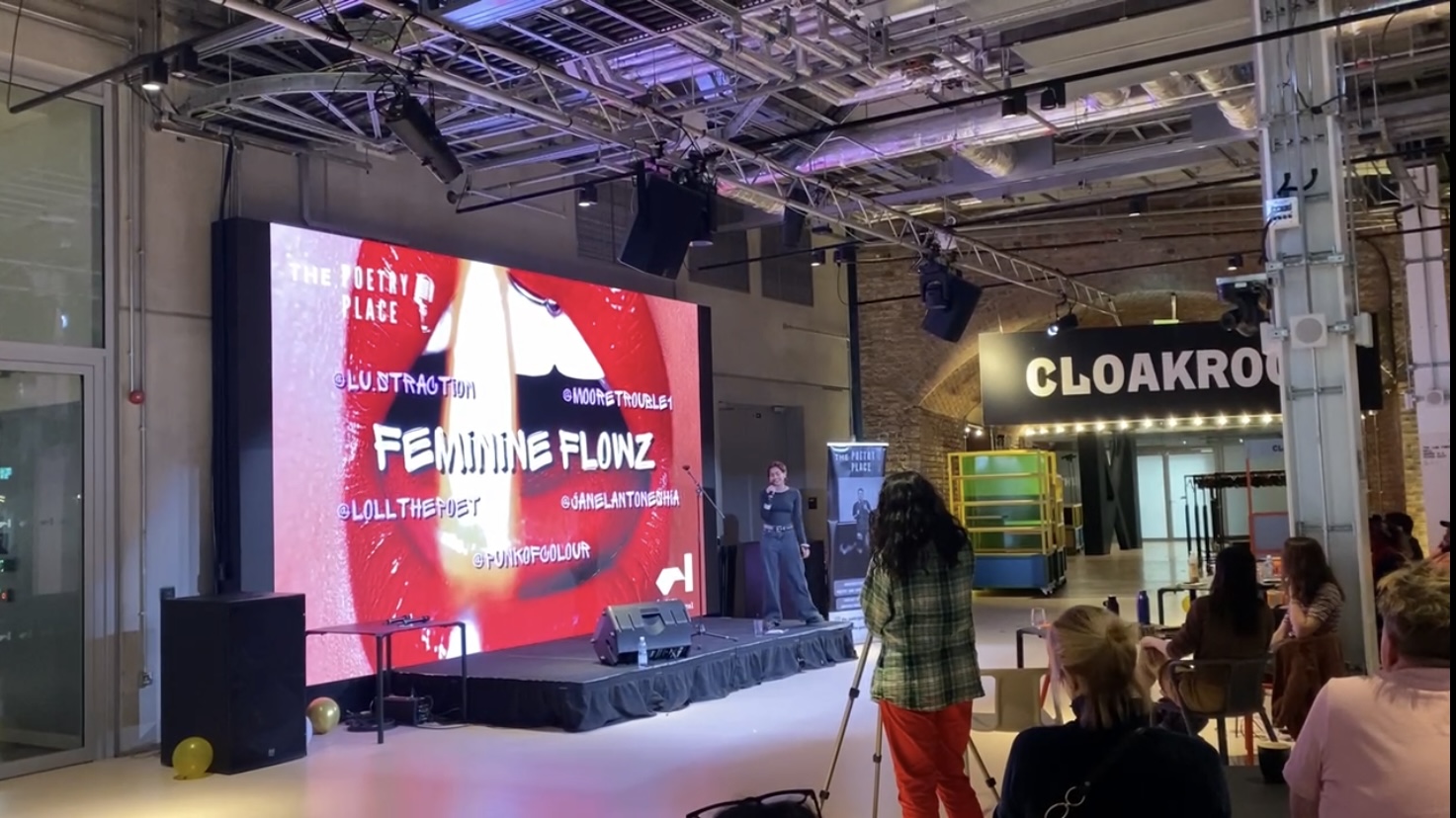 Poetry Place celebrate International Women's Day at Aviva Studios